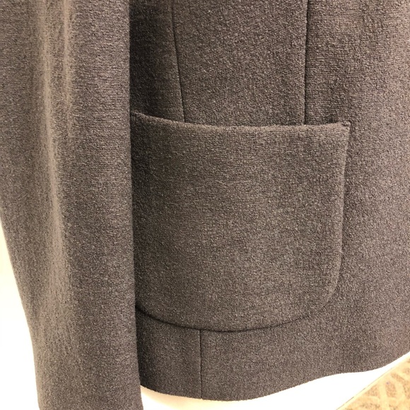 Basler | Jackets & Coats | Wool Jacket Blazer Fur Trim Size 44 Brown ...